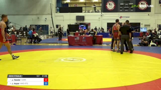 79kg Semifinals: Jon Reader, Sunkist Kids vs Joshua Asper, Navy-Marine ...