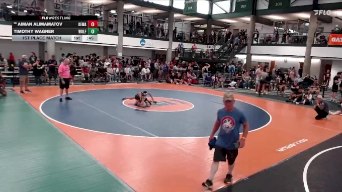 83-90 lbs 1st Place Match - Aiman Alimamatov, Built By Brunson Wrestling vs Timothy Wagner ...