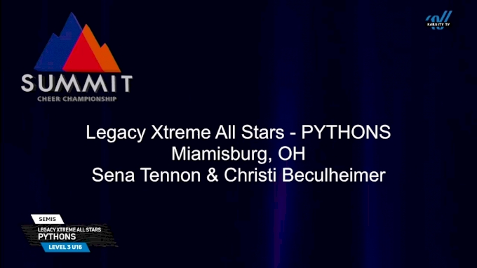 Legacy Xtreme All Stars - PYTHONS [2025 L3 U16 Semis] 2025 The Summit