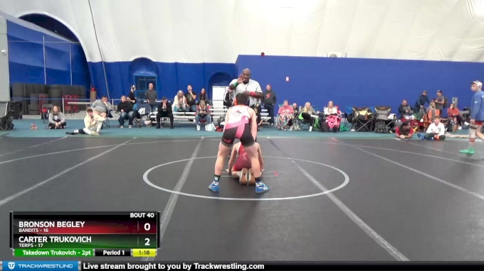 105 lbs Round 8 (10 Team) - Bronson Begley, Bandits vs Carter Trukovich ...
