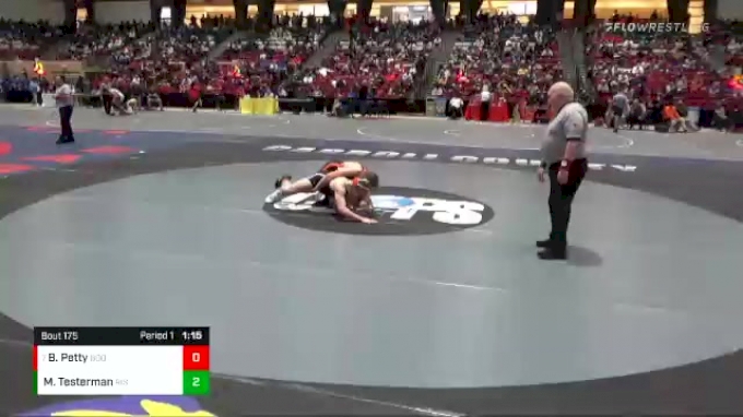 170-1A/2A Champ. Round 1 - Ben Petty, Boonsboro vs Mason Testerman ...