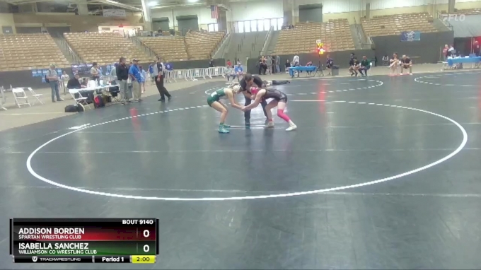 112 lbs 3rd Place Match - Addison Borden, Spartan Wrestling Club vs ...