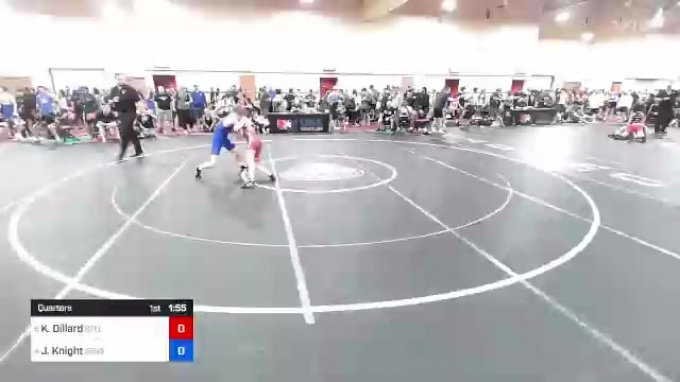 51 kg Quarters - Keanu Dillard, Steller Trained Wrestling vs Jake ...