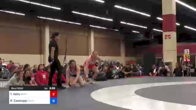 76 kg Rr Rnd 2 - Tristan Kelly, Army (WCAP) vs Rose Cassioppi ...