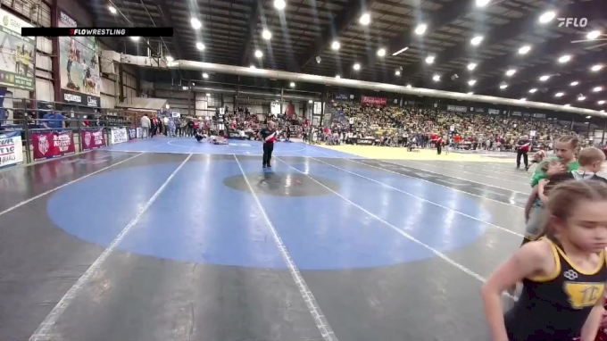 60 lbs 1st Place Match - Keegan Clark, Team Champs vs Hyla Zietz, Laker ...