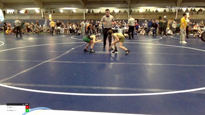 65 lbs Round Of 16 - Coleson Santi, Yough vs Owen Hixson, Hempfield Area