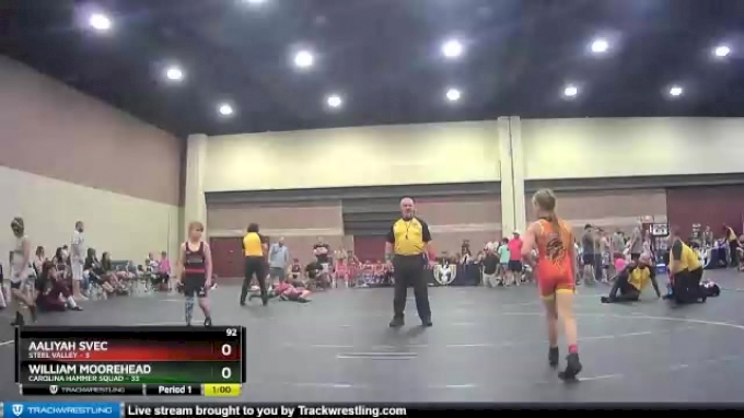 92 lbs Round 3 (6 Team) - William Moorehead, Carolina Hammer Squad vs ...