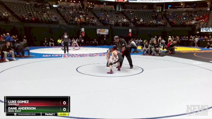 106-5A Champ. Round 1 - Dane Anderson, Regis Jesuit vs Luke Gomez ...