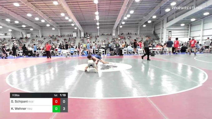 113 lbs Rr Rnd 2 - Giavonie Schipani, Ride Out Wrestling Club vs Kurt ...