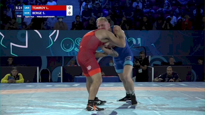 63 kg 1/8 Final - Lenur Temirov, Ukraine vs Stig Berge, Norway