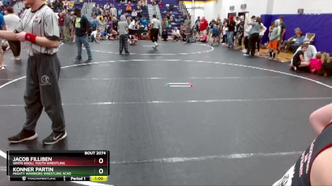 95 lbs Semifinal - Konner Partin, Mighty Warriors Wrestling Acad vs ...