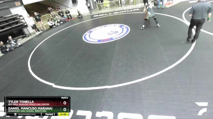 132 lbs Cons. Round 7 - Daniel Mancuso Maranan, Rodriguez High School ...