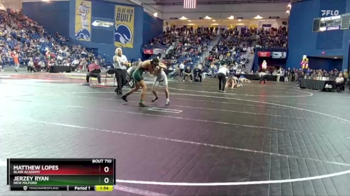 132 lbs Champ. Round 2 - Jerzey Ryan, New Milford vs Matthew Lopes ...
