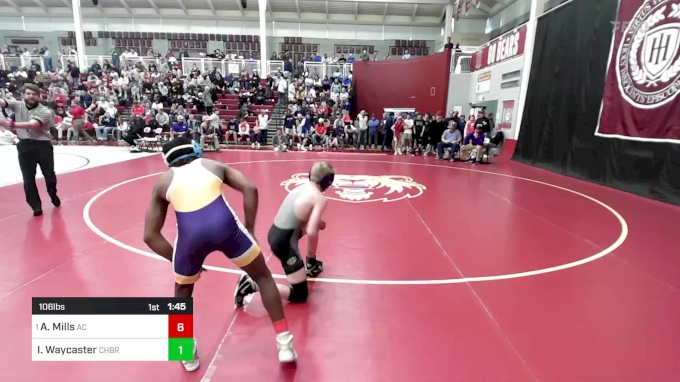 106 lbs Round Of 32 - Ariah Mills, Athens Christian vs Isaiah Waycaster ...