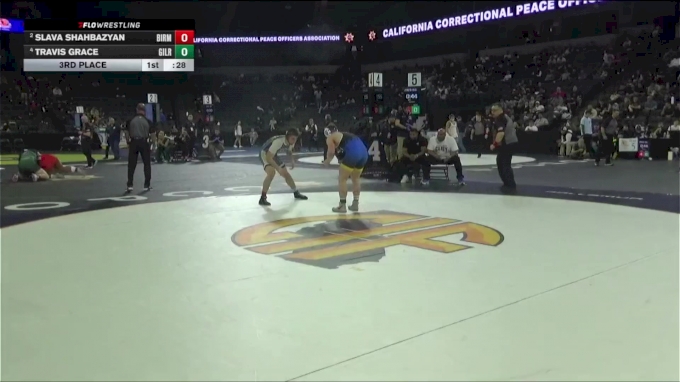 165 lbs 3rd Place - Slava Shahbazyan, Birmingham (LA) vs Travis Grace ...