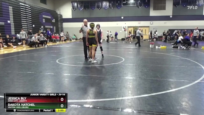 JV-14 lbs Round 2 - Dakota Hatchel, Vinton-Shellsburg vs Jessica Bly ...