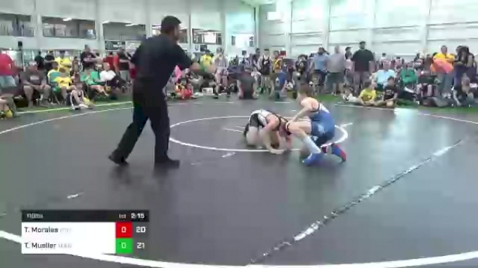 110 lbs Round 5 - Tyler Morales, TNT/Palmer vs Trevor Mueller, Team Gotcha