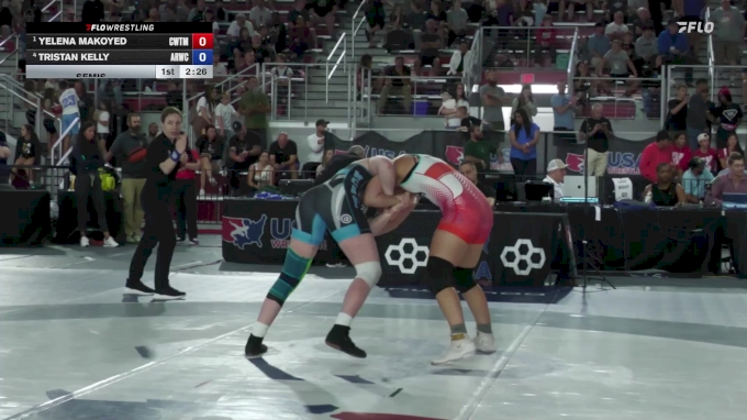 76 lbs Semis - Yelena Makoyed, Cardinal WC/ Titan Mercury Wrestling ...