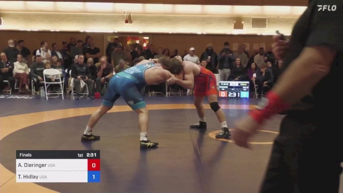 86 kg Final - Alexander David Dieringer, USA vs Trent Niemond Hidlay, USA