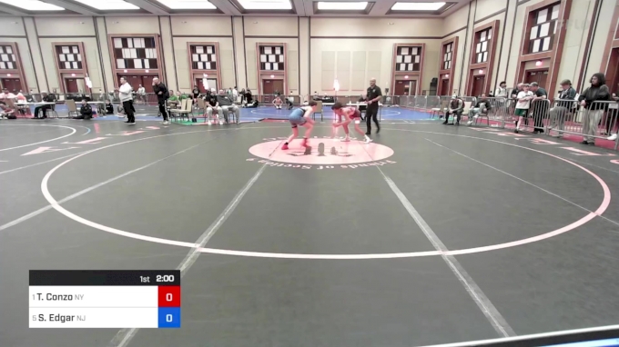 92 lbs Semifinal - Tyler Conzo, Ny vs Santino Edgar, Nj