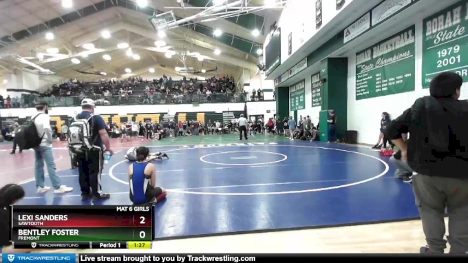 148 lbs Semifinal - Bentley Foster, Fremont vs Lexi Sanders, Sawtooth