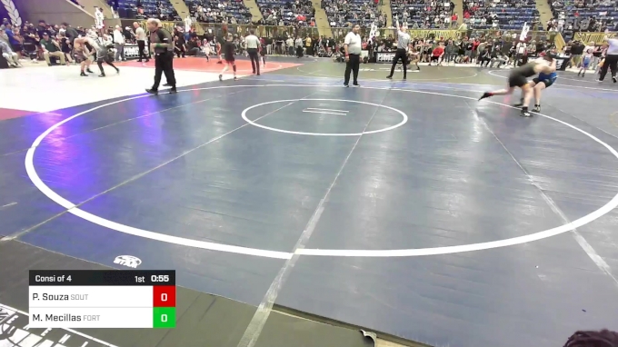 120 lbs Consi Of 4 - Preston Souza, Southwest Hammers vs Michael ...
