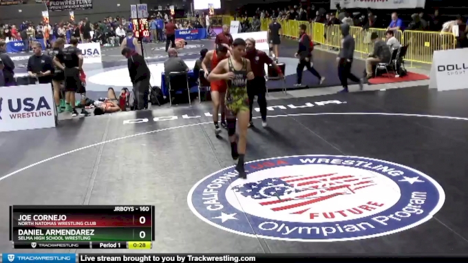 160 lbs Cons. Round 4 - Joe Cornejo, North Natomas Wrestling Club vs ...