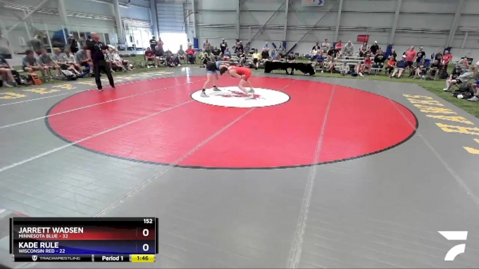 152 lbs Placement Matches (16 Team) - Jarrett Wadsen, Minnesota Blue vs ...