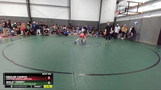 73-79 lbs 1st Place Match - Bailey Kersey, Thunder Mountain Wrestling ...
