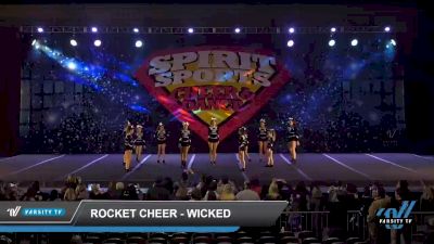 Rocket Cheer - Wicked [2022 L1 Youth - D2 Day 1] 2022 Spirit Sports ...