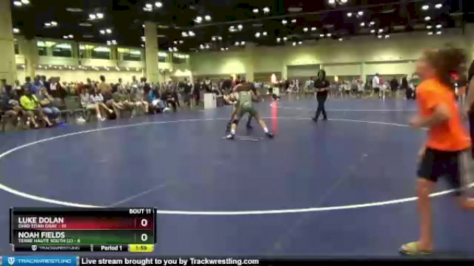 126 lbs Quarters & Wb (16 Team) - Luke Dolan, Ohio Titan Gray vs Noah ...