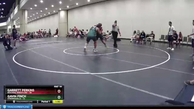 182 lbs Round 7 (10 Team) - Gavin Finch, Strongsville vs Garrett ...