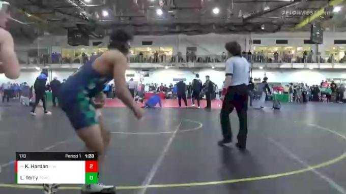 170 lbs 1st Place Match - Kyle Harden, Fighting Irish WC vs Landon ...