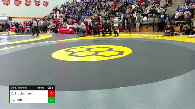 106 lbs Cons. Round 6 - Lincoln Rohr, Massillon Perry vs Colin ...