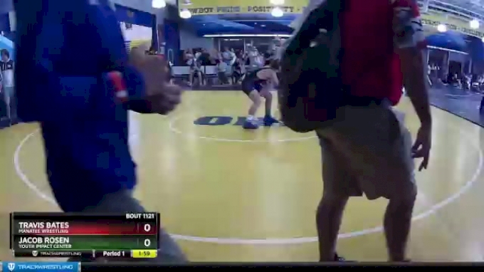 138 lbs Champ. Round 1 - Jacob Rosen, Youth Impact Center vs Travis ...