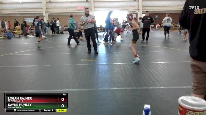 70 lbs Round 4 (6 Team) - Logan Rajner, Mi Pitbulls vs Kayne Hunley ...