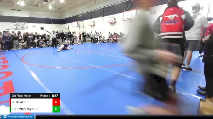 138 lbs 7th Place Match - Hunter Woolsey, Middleton vs Jaron Silva, Selah