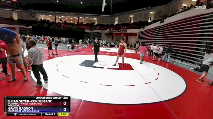 285 lbs Champ. Round 1 - Brian Seyer-Kordestanchi, Putnam City West High School Wrestling vs ...