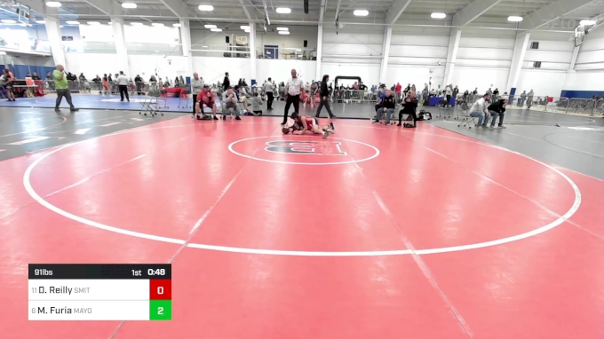 91 lbs Round Of 16 - Drew Reilly, Smitty's Wrestling Barn vs Matthew ...