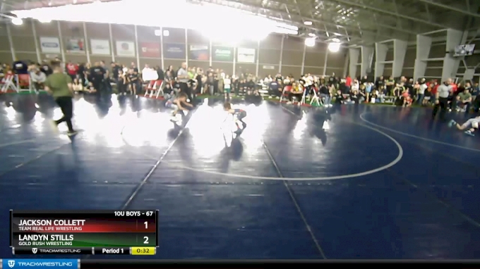 67 lbs Champ. Round 2 - Landyn Stills, Gold Rush Wrestling vs Jackson ...