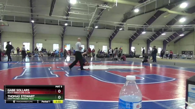 197 lbs Semifinal - Thomas Stewart, Unattached Virginia Tech vs Gabe ...