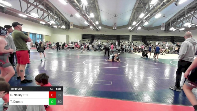 101 lbs Rr Rnd 3 - Blake Nalley, Steelhawks WC MS vs Tristan Dee, Shore ...