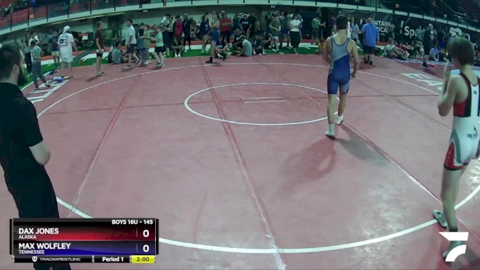 145 lbs Semifinal - Dax Jones, Alaska vs Max Wolfley, Tennessee