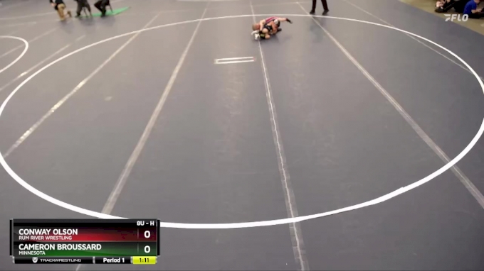Semifinal - Cameron Broussard, Minnesota vs Conway Olson, Rum River ...