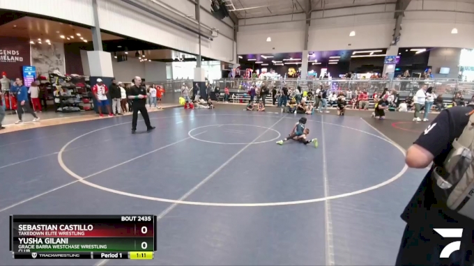 52 lbs Quarterfinal - Sebastian Castillo, Takedown Elite Wrestling vs ...