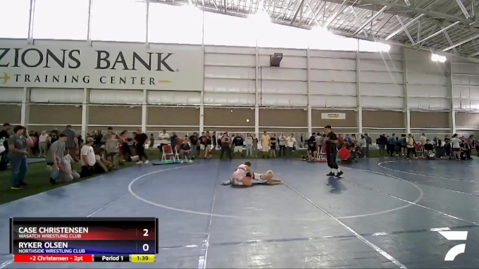 77 lbs 5th Place Match - Case Christensen, Wasatch Wrestling Club vs ...