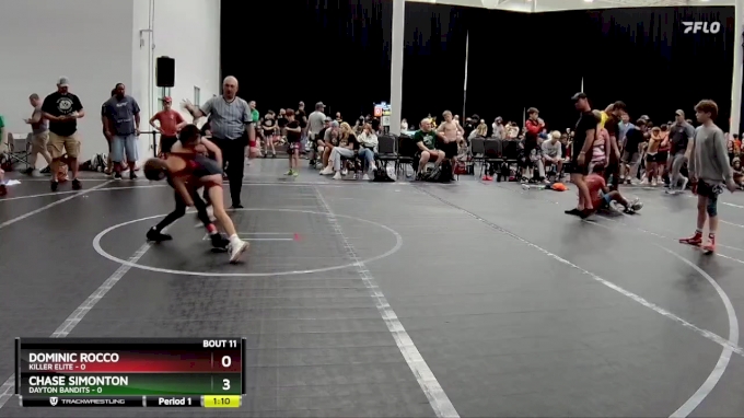 72 lbs Round 3 (8 Team) - Dominic Rocco, Killer Elite vs Chase Simonton ...