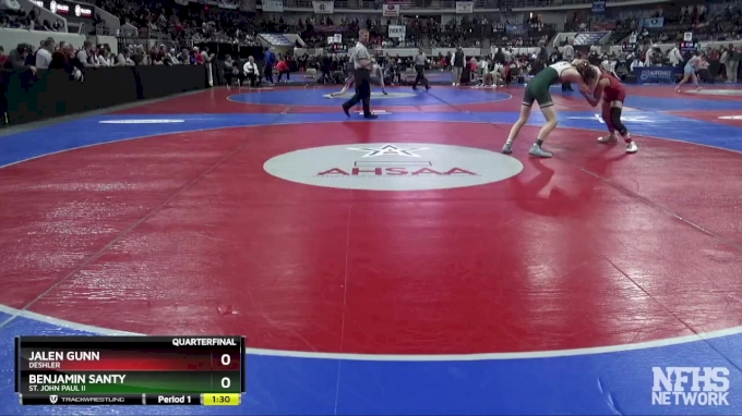 1A-4A 113 Quarterfinal - Jalen Gunn, Deshler vs Benjamin Santy, St ...