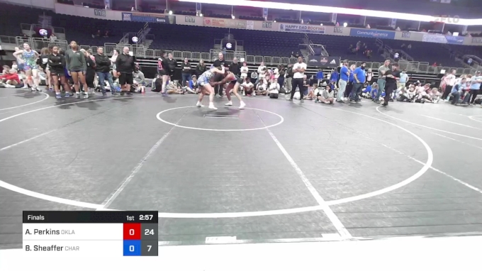 127 lbs Final - Aiyana Perkins, Oklahoma Supergirls vs Brooklyn ...