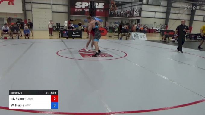 97 kg Round Of 16 - Eli Pannell, Dubuque RTC vs Wolfgang Frable, West ...